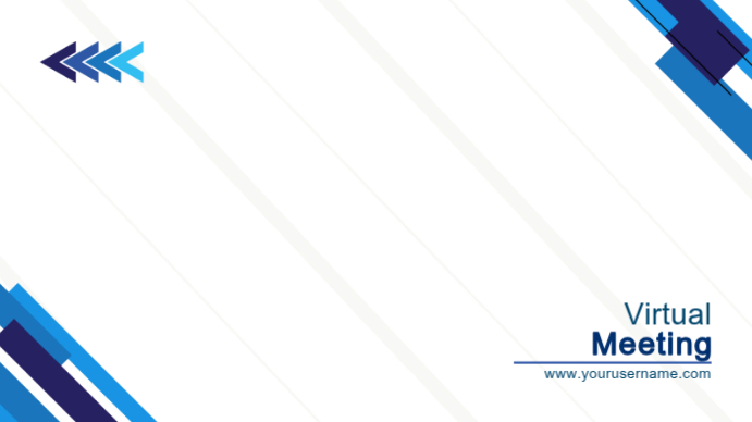 Blue and White Geometric Virtual Meeting Zoom Virtual Background ...