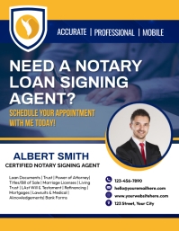 Notary Services Flyer Template | PosterMyWall
