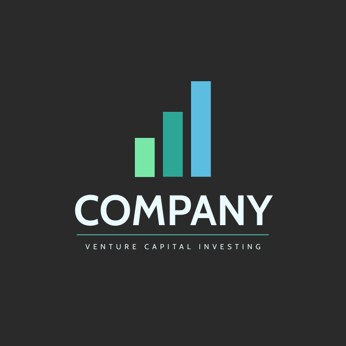 Plantilla de Blue Bars Financial Professional Company Logo | PosterMyWall