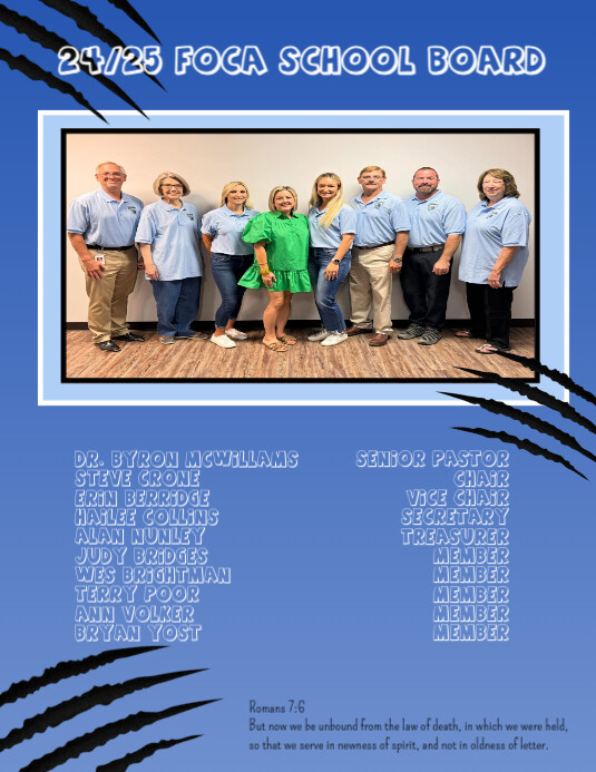 Blue Blue Yearbook Page Flyer Flyer (us Letter) Template | PosterMyWall
