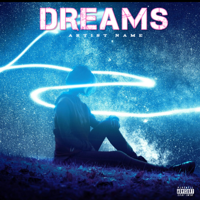 Blue Cd Mixtape Album Cover Album Cover Template | PosterMyWall