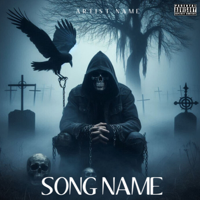 Copy of Blue Cd Mixtape Album Cover Album Cover | PosterMyWall