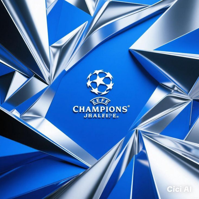 Modèle Blue Champions League Instagram Post | PosterMyWall