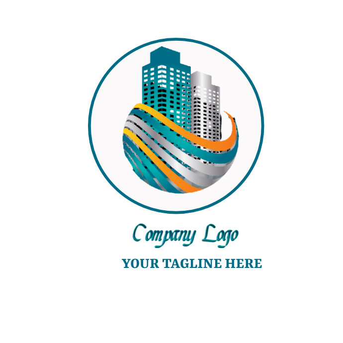 blue circle company logo Template | PosterMyWall