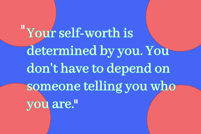 Blue Collage Motivational Quote Poster Templat | PosterMyWall