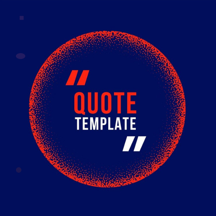 Modèle Blue Collage Quote Frame Template Instagram P | PosterMyWall