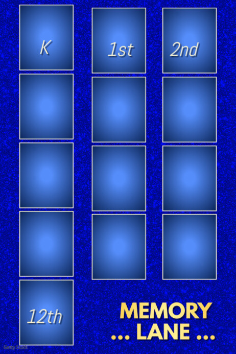 Copy of Blue Collage School Pictures Poster | PosterMyWall