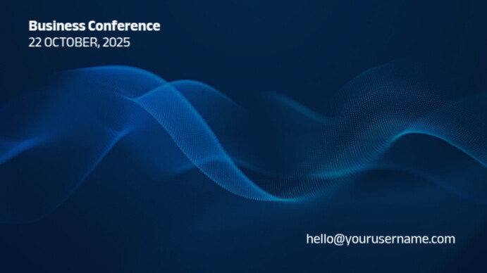 Copy of Blue Corporate Business Conference Zoom Virtual Background ...