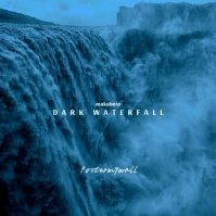 Blue Eyes Waterfall The Mixtape CD Cover Template | PosterMyWall