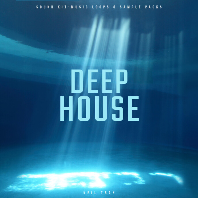 Copy of Blue Deep House Album Cover | PosterMyWall