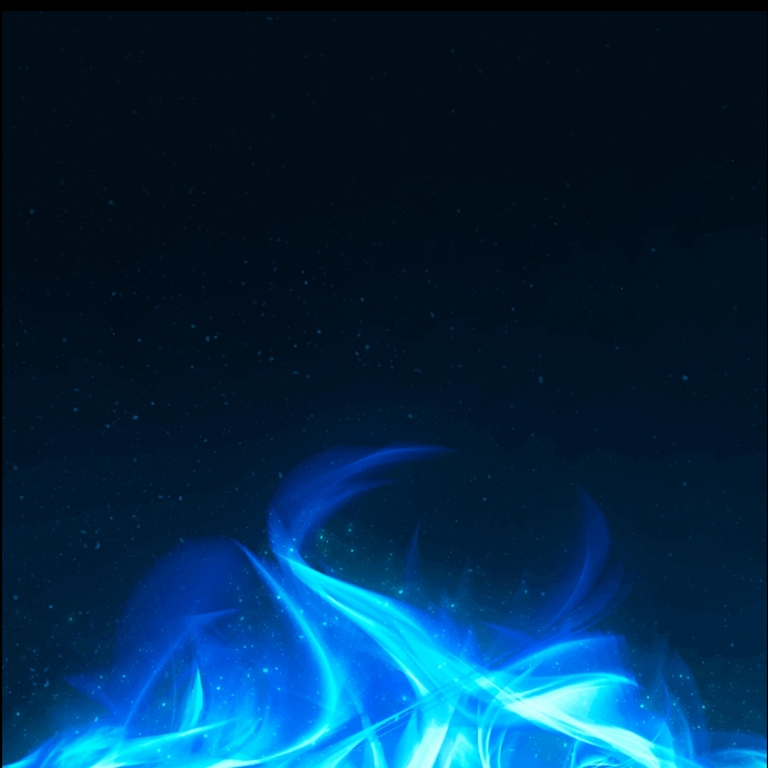 Copy of Blue fire flame background design flyer | PosterMyWall