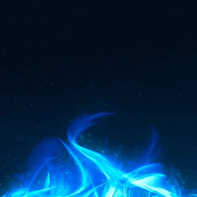 Copy of Blue fire flame background design flyer | PosterMyWall