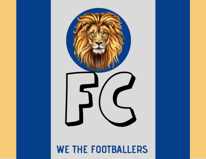 Copy of Blue Flag Football Poster, Football Flag Flyers, Flag Football ...