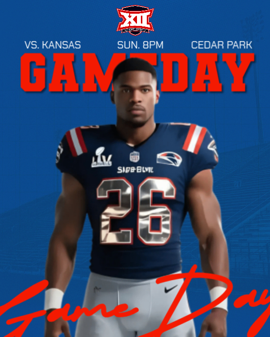 Plantilla de Blue Football Game Day Instagram Portrait | PosterMyWall
