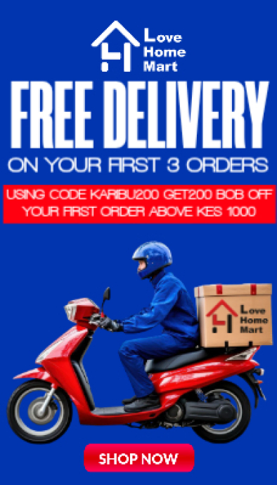 Blue Free Delivery Promotion Business Card Template | PosterMyWall