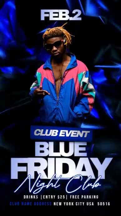 Blue Friday Template | PosterMyWall