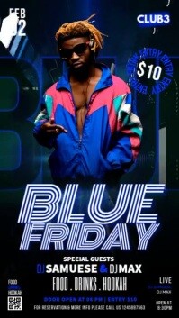 Blue Friday Template | PosterMyWall