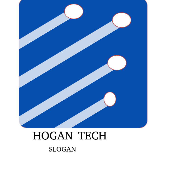 Blue Futuristic A Logo Template | PosterMyWall