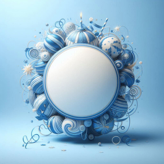 Copy of Blue Gradient Ball Background Instagram Post | PosterMyWall