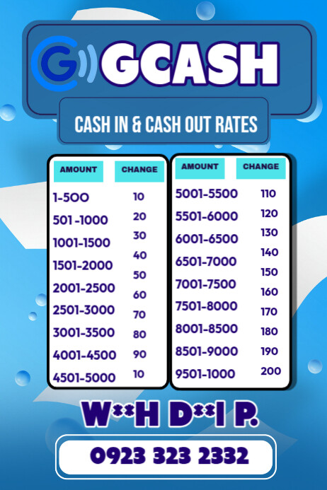 Blue Gradient Money Transfer Poster Template | PosterMyWall
