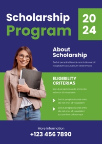 scholarship program Template | PosterMyWall