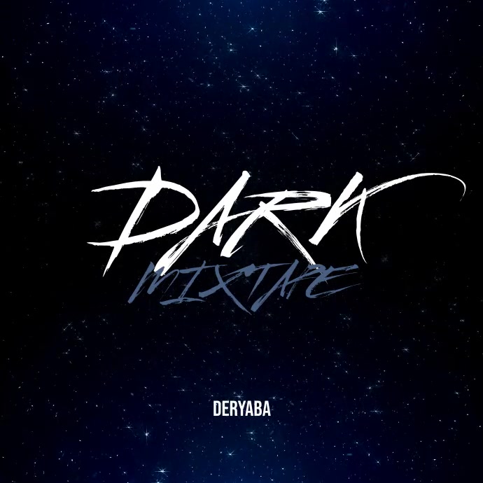 Blue Grunge Dark Album CD Cover Video Music Template | PosterMyWall