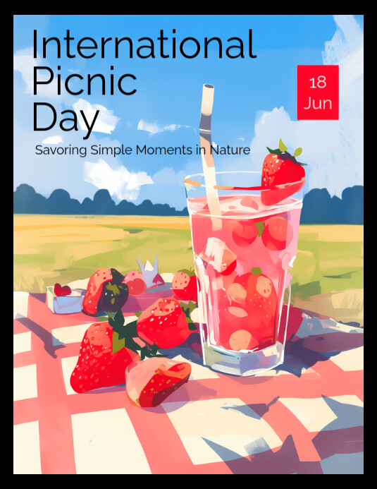 Copy of Blue Illustrative International Panic Day Flyer (us Letter) | PosterMyWall