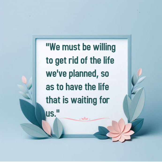 Blue Illustrative Motivational Quote Instagram Post Template | PosterMyWall