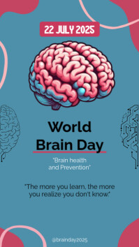 world brain day template | PosterMyWall