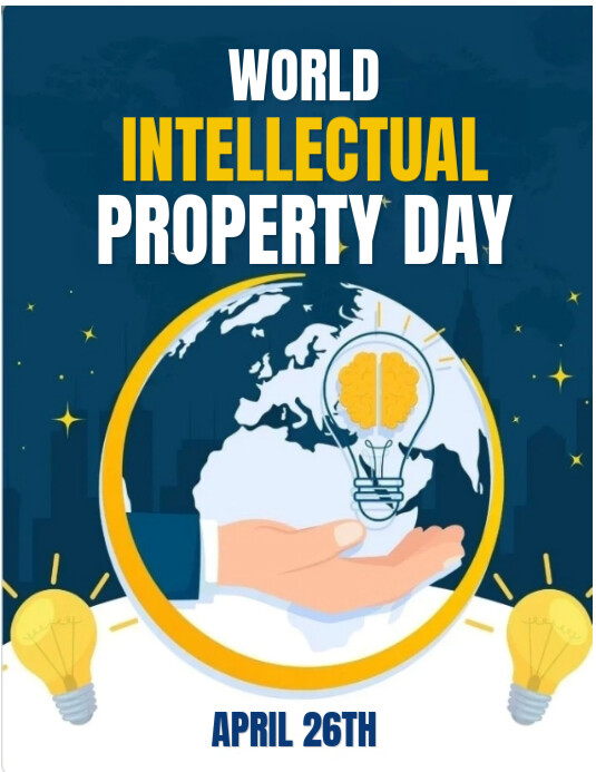 Copy of Blue Illustrative World Intellectual Property Day Template ...