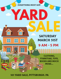 Yard Sale Flyer Template | PosterMyWall