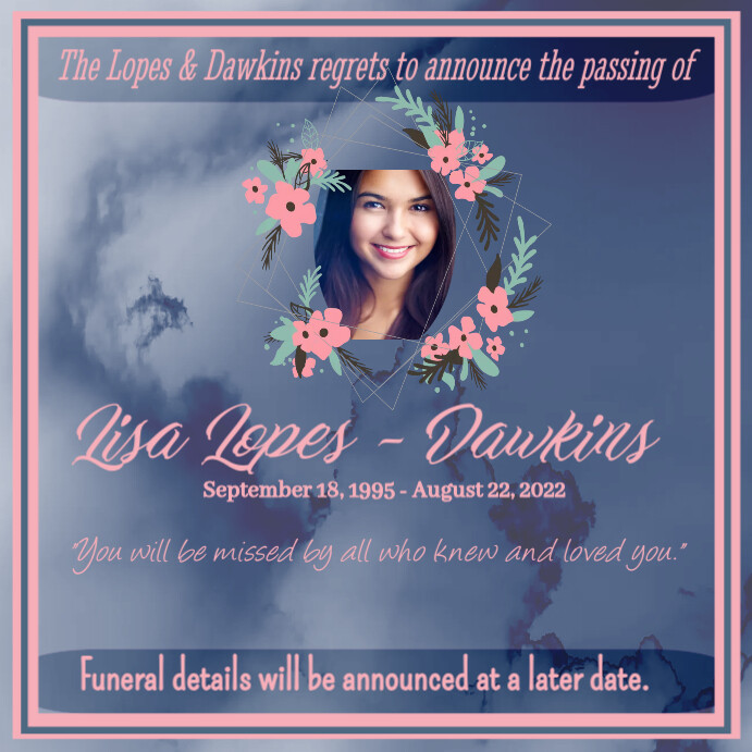 Death Notice Template | PosterMyWall