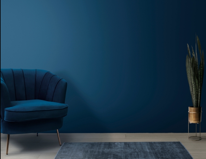 Copy of Blue interior design | PosterMyWall