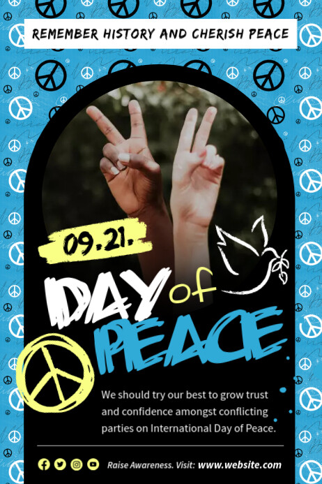 Peace In Different Languages Poster