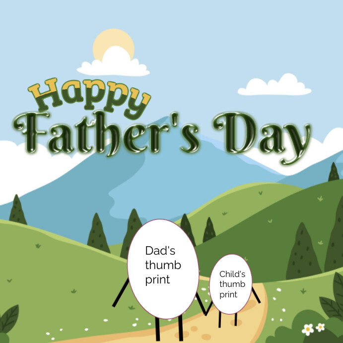 Blue Joyful Color Blue Instagram Post Template | PosterMyWall