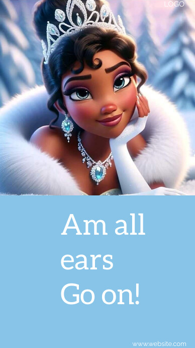 Copy of Blue Joyful Friendship Digital Display (9:16 | PosterMyWall