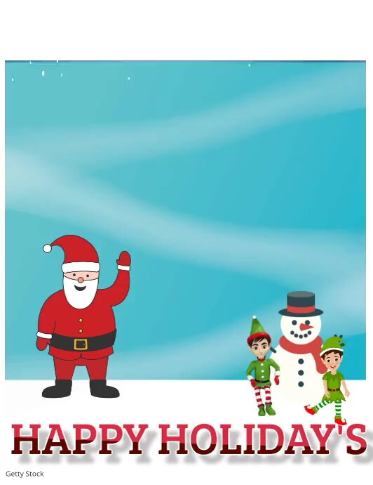 Blue Joyful Happy Flyer (us Letter) Template | PosterMyWall