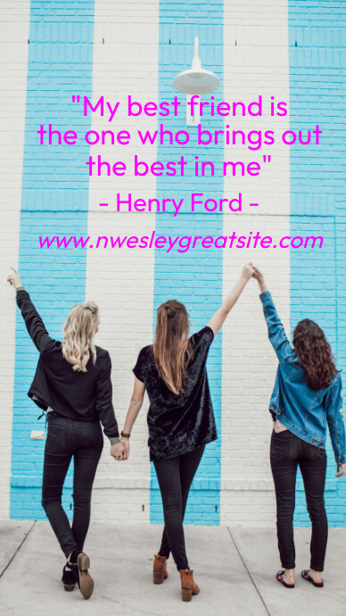 Blue Joyful International Friendship Day Inst Template | PosterMyWall