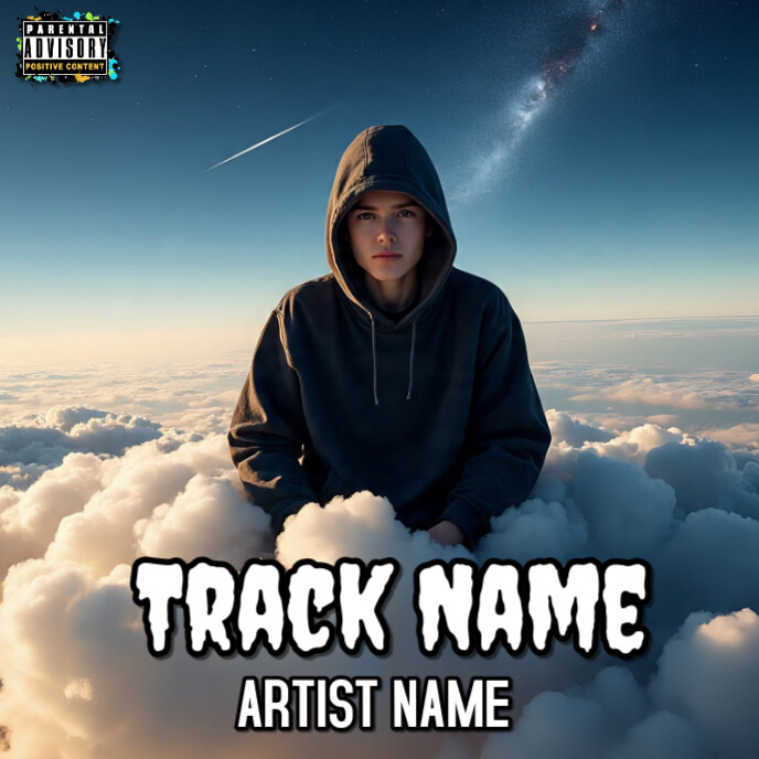 Blue Joyful Mixtape Album Cover Template | PosterMyWall