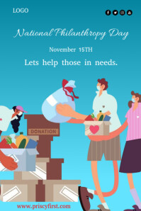 National Philanthropy Day Template | PosterMyWall