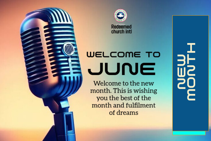 Copy of Blue Joyful New Month Poster | PosterMyWall