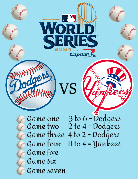 Blue Joyful World Series Flyer (us Letter) Template | PosterMyWall