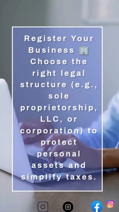 Blue Legal Instagram Reel Template | PosterMyWall