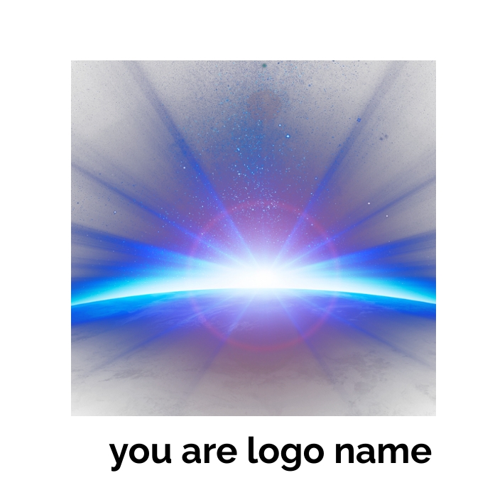 Blue light logo Template | PosterMyWall