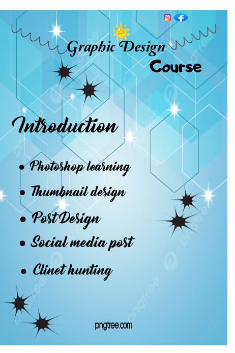 Blue List-based Graphics Poster Template | PosterMyWall