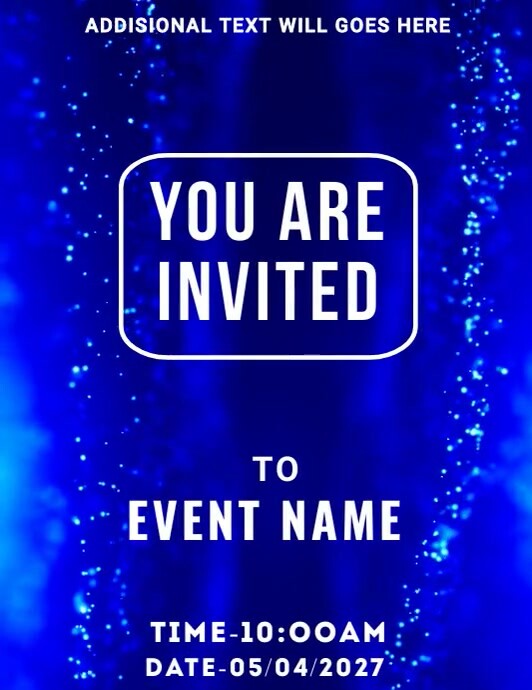 Plantilla de Blue List-based Upcoming Event Flyer (us Let | PosterMyWall