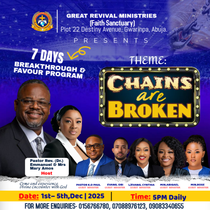 Blue Maximalist 7 Days Breakthrough And Favor Program Instagram Post ...