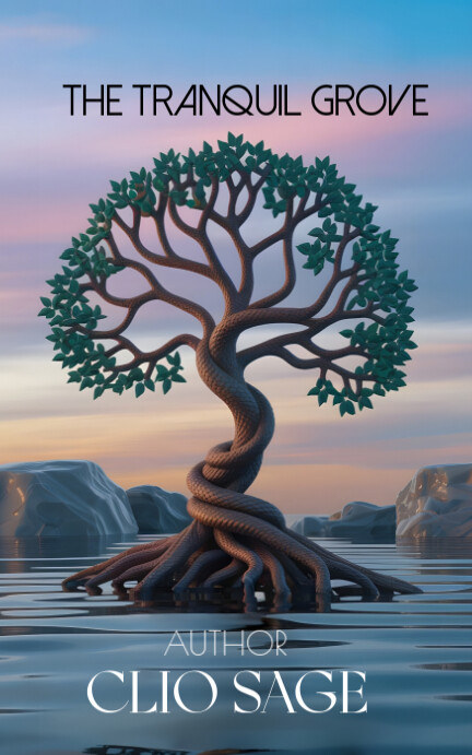 Copy of Blue Maximalist Book Cover Design Kindle/book Covers | PosterMyWall