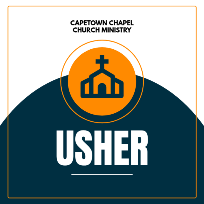 Modèle Blue Maximalist Church Ushering Badge Card Instagram Post ...