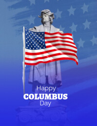 Columbus Day Template | PosterMyWall